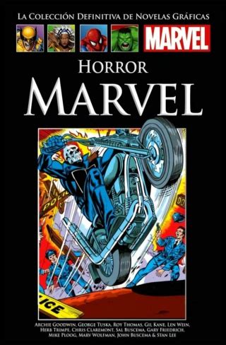 LA COLECCIÓN DEFINITIVA DE NOVELAS GRÁFICAS MARVEL HORROR MARVEL