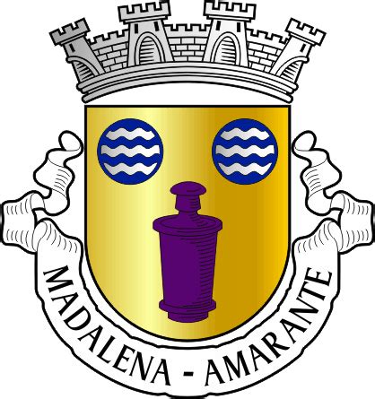 Heráldica da antiga freguesia de Madalena Município de Amarante