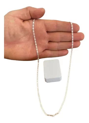 Cadena De Plata Ley 925 Tejido Florentina Fl060 45cm Meses Sin Intereses