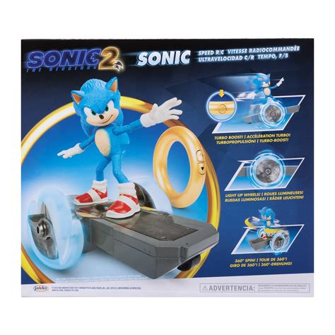 Buy Sonic The Hedgehog Sonic Movie Sonic Speed Rc Vehicle Online At