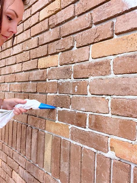 Brick Veneer Wall Tutorial Remington Avenue