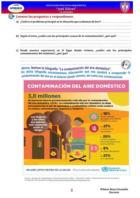 EXP DE APREND Nº 03 ACTIVIDAD N 1 LEEMOS UNA INFOGRAFÍA