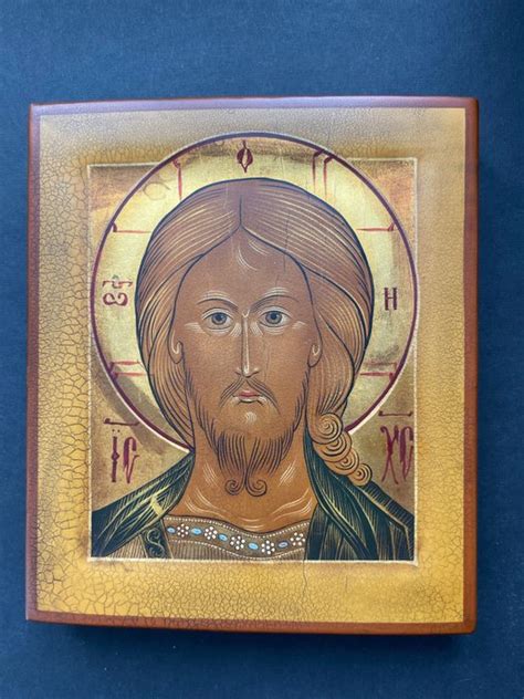 Icono Cristo Pantocrátor Madera Catawiki