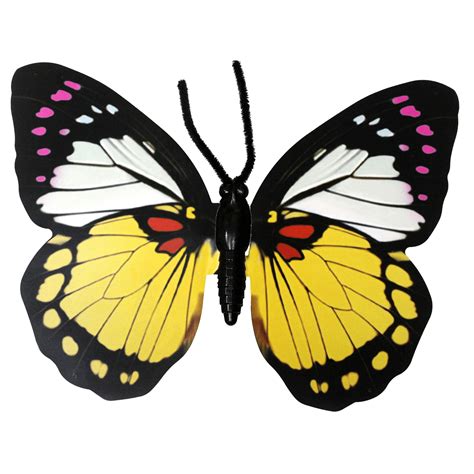 Deko Schmetterling Gelb 50 Cm 2er Set DecoWoerner