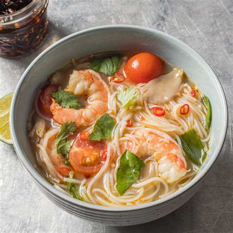 Easy Tom Yum Soup Recipe With Shrimp