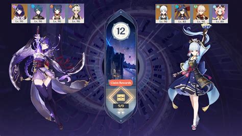 C0 Raiden Rational Team C0 Ayaka Freeze Team 3 2 Spiral Abyss