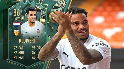 86 WINTER WILDCARDS KLUIVERT PLAYER REVIEW FIFA 23 YouTube