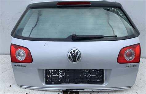 KLAPA TYŁ TYLNA POKRYWA BAGAŻNIKA SREBRNA LA7W PASSAT B6 KOMBI
