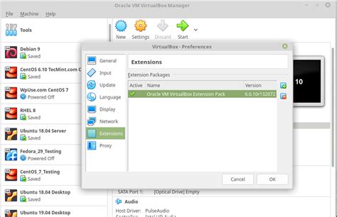 how to enable usb in virtualbox