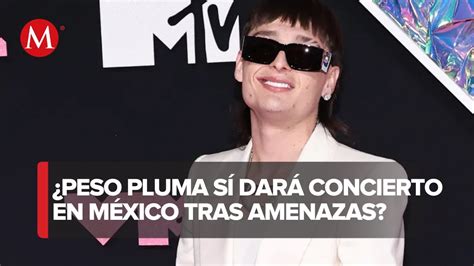Peso Pluma responde sobre amenazas del cártel YouTube