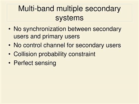 ppt opportunistic spectrum access in cognitive radio networks powerpoint presentation id 1756557