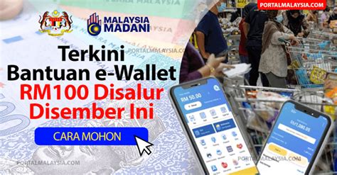 Kredit ETunai RM 100 Penebusan Mulai Disember 2023