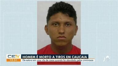 CETV 1ª Edição Fortaleza Homem é morto a tiros em Caucaia Globoplay