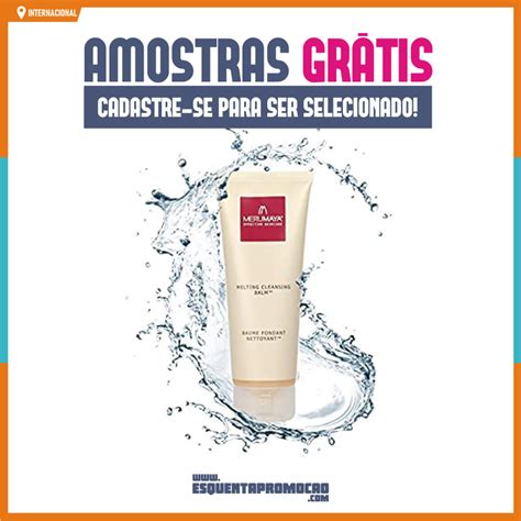 Amostras Grátis Cosméticos Importados