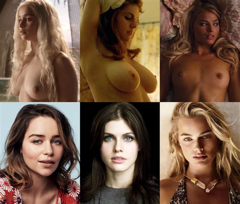 Boobs Face Emilia Clarke Vs Alexandra Daddario Vs Margot Robbie