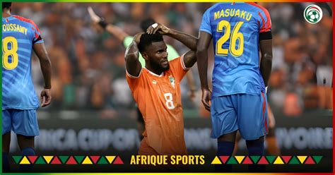 Côte d Ivoire RDC La folle réaction de Kessié après la victoire