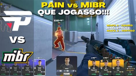 Pain Vs Mibr Jogo Completo Betboom Dacha Belgrade Youtube