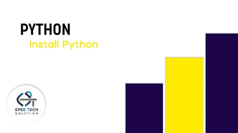 python installation for beginners youtube