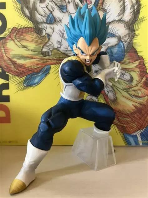 Dragon Ball Z Super Saiyan God Evolution Vegeta Blu Figura Toriyama