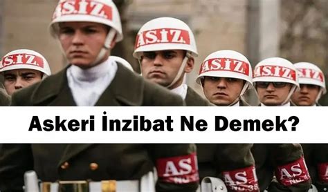 Askeri İnzibat Ne Demek İnzibat Ne İş Yapar Coin Yorum