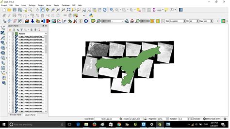 Qgis Fusi N De Im Genes Landsat Tiff En Qgis
