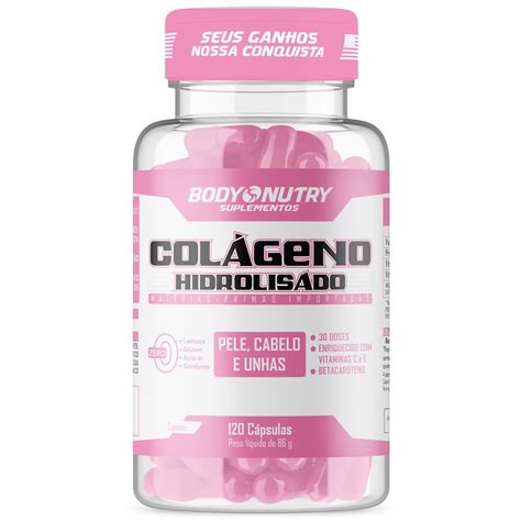 Colágeno Hidrolisado Feminy 120 Cápsulas BodyNutry OtimaNutri