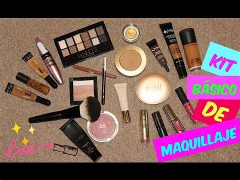 PRODUCTOS Kit BÁSICOS DE MAQUILLAJE para PRINCIPIANTES Mary Pulido