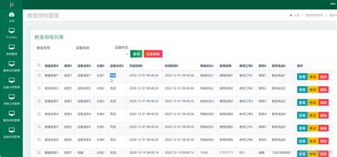 [附源码]计算机毕业设计java教室用电控制系统 教室电能管理系统java web csdn博客