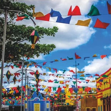 Faixa Bandeirinhas Coloridas Tnt Festa Junina E Julina MercadoLivre