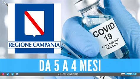 Vaccini In Campania Dal 10 Gennaio Via Libera Per La Terza Dose A 4 Mesi