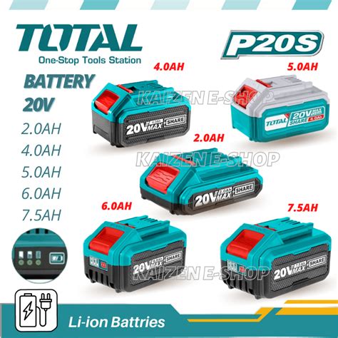 Total P S Lithium Ion Battery V Ah Tfbli Ah