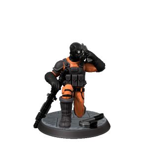 Hazmat Trooper Made With Hero Forge
