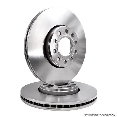 Jaguar X Type TRW Front Brake Discs Pair Genuine OE Quality Service Part