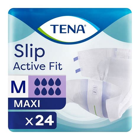 Tena Slip Active Fit Maxi Medium Ml Pack Ageukincontinence Co Uk
