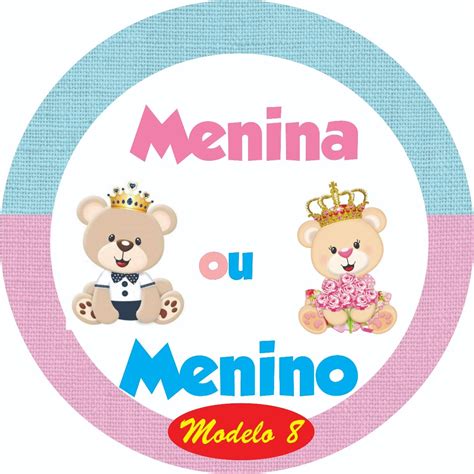 Tags Adesivo Tema Ch Revela O Menina Ou Menino R Em