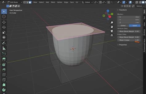 How To Keep Sharp Edges When Using The Subdivision Surface Modifier