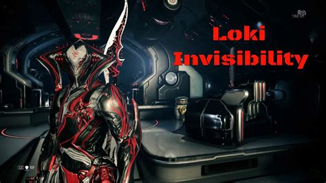Warframe Loki Build Loki Invisibility Build Loki Prime Build