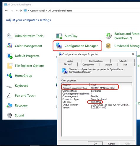 SCCM Automatic Client Push Installation Configuration Manager