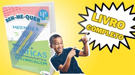 Livro De Matemática Bem Me Quer 5 Ano LIBRAIN