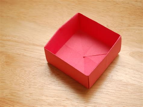 Origami Box Using A Paper A Step By Step Guide Easy Origami Tutorial