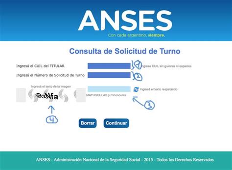 ANSES turnos Cómo sacar turno paso a paso enero 2025