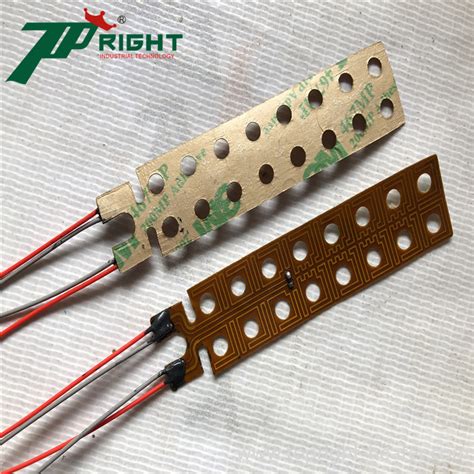 6V 12V Industrial Electric Flexible Polyimide Film PCB Kapton Heater