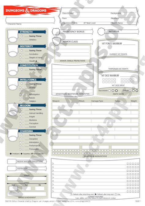Fillable Dnd E Character Sheet Pdf Printable Fillable Pdf
