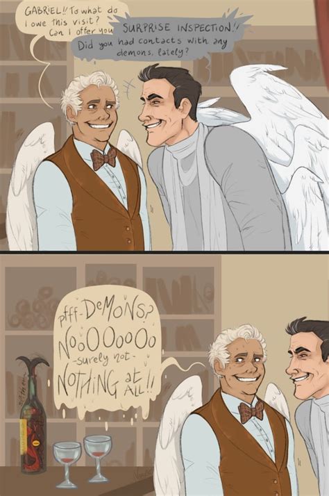 Aziraphale Gabriel Crowley в 2024 г Милые рисунки Рисунки Фильмы
