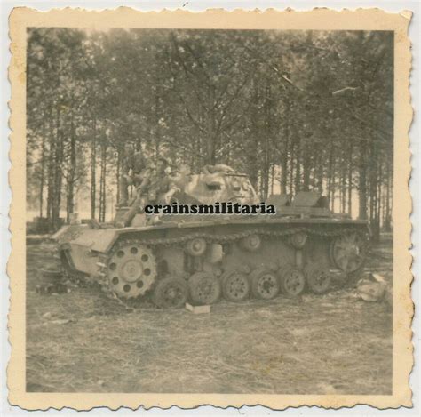 Orig Foto Panzer III Tank In Russland Postimages
