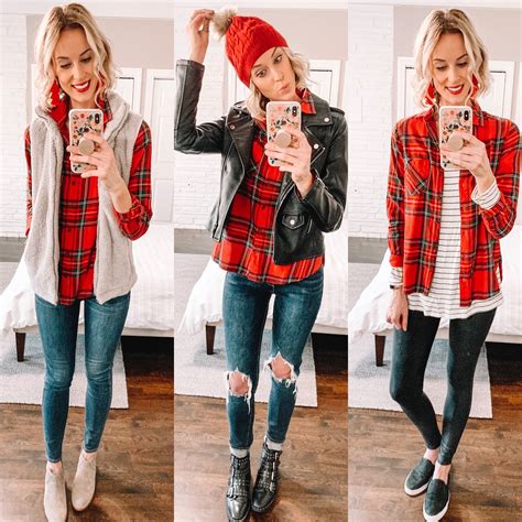 How To Wear A Plaid Shirt Plaid Shirt Lookbook Look Fabulous Atelier