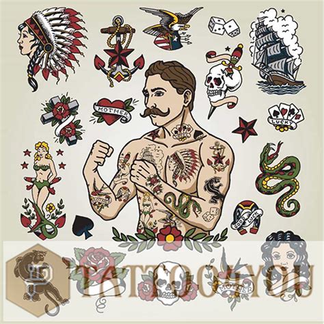 33 Traditional Tattoo Color Palette MilaSyasa