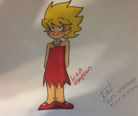 Lisa Simpson Human Version By Lindseynicole1999 On Deviantart