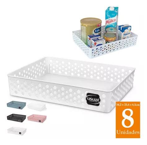 Kit De Cestas Organizadoras Cajas Grandes Multiusos Armario De