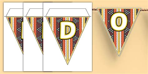 Bedouin Bunting Teacher Made Twinkl